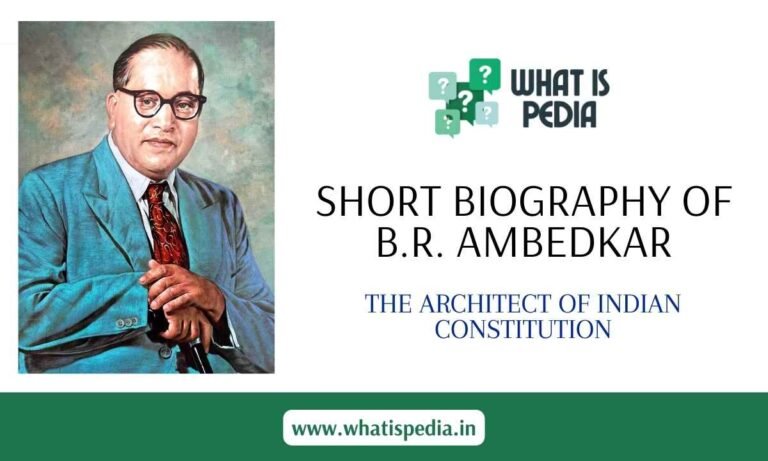 B R Ambedkar | Short Biography | Bhimrao Ramji Ambedkar