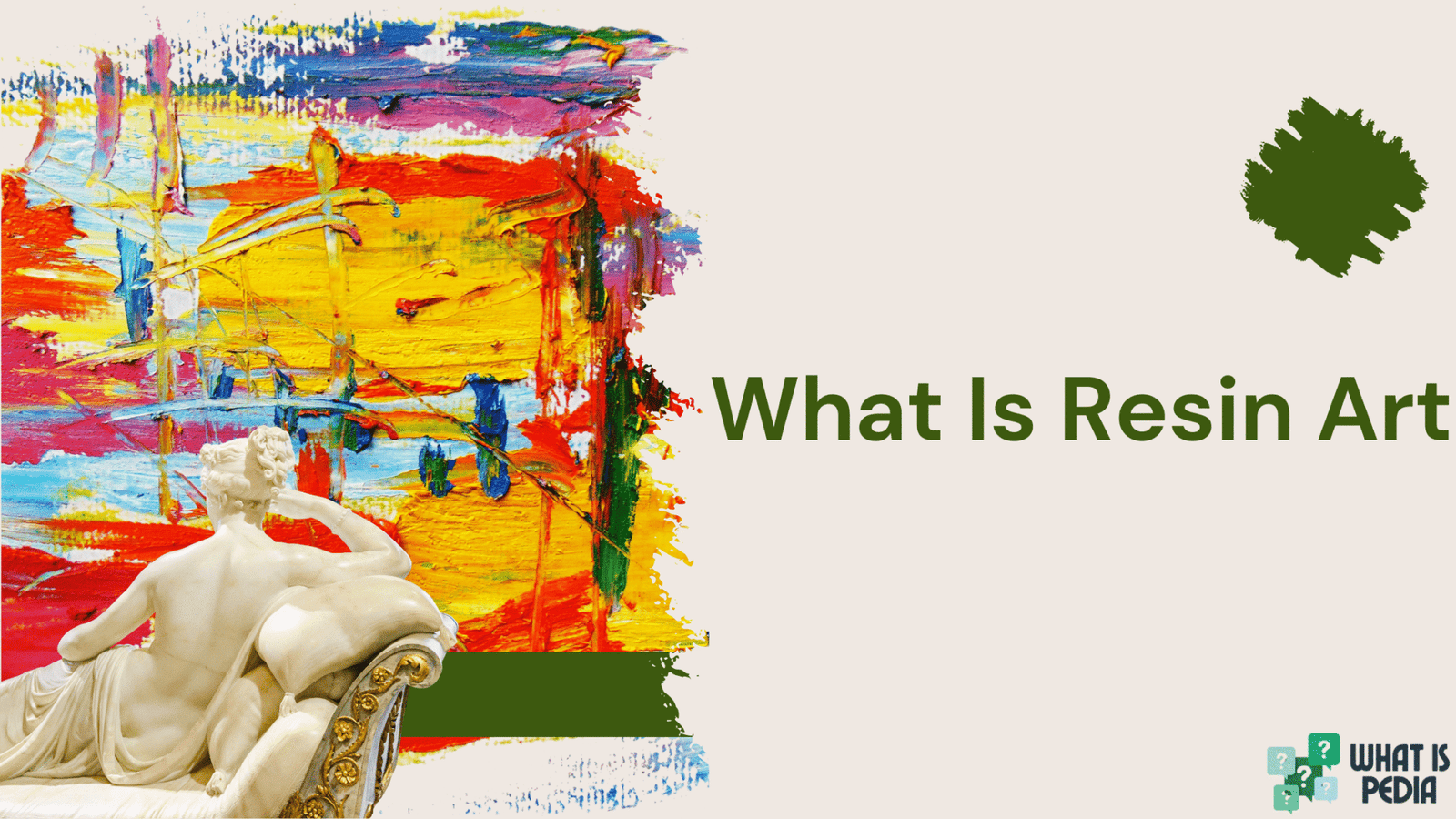 what is resin art