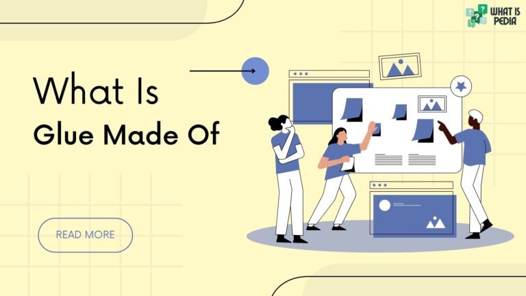 what is glue made of