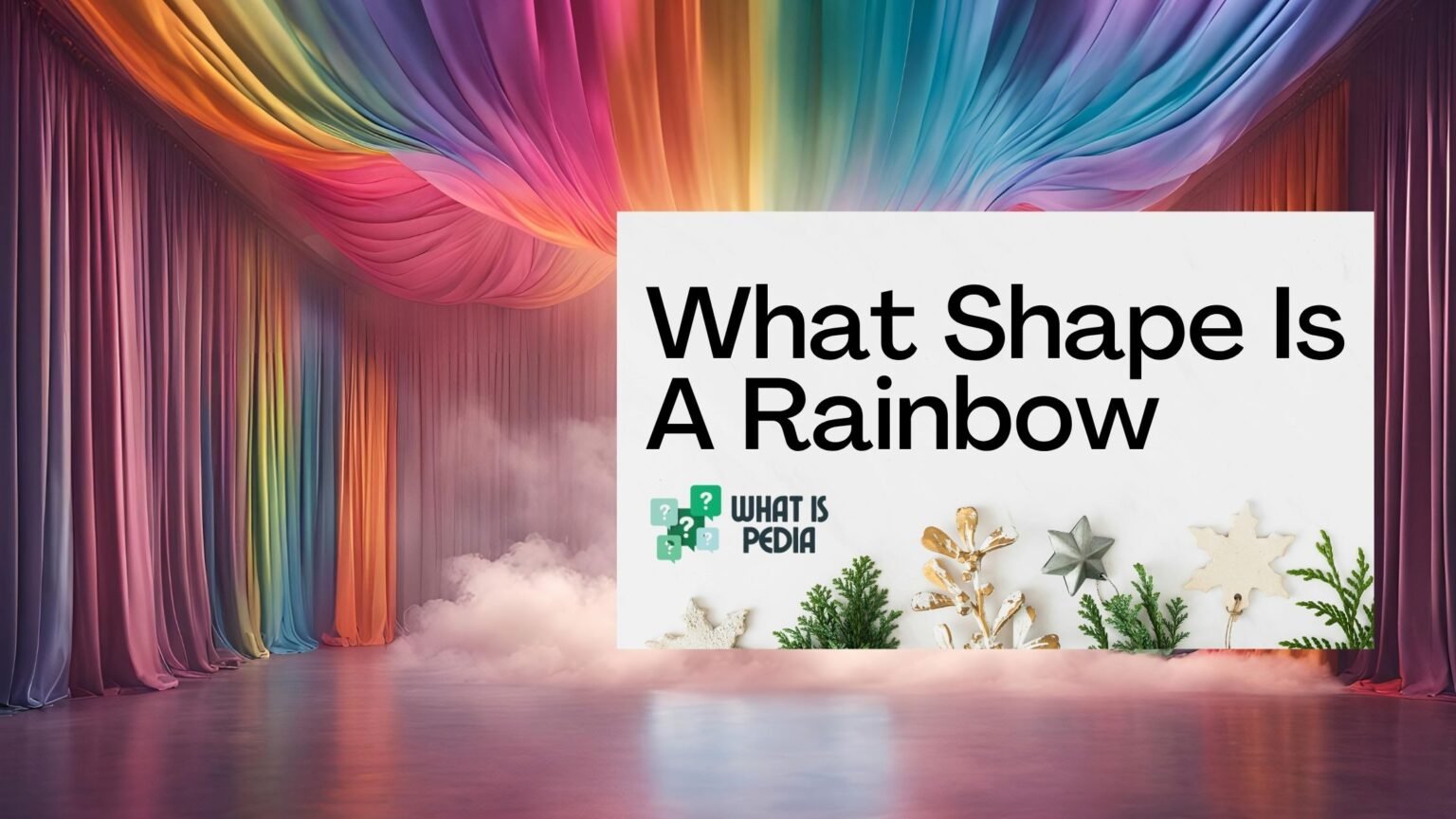 what shape is a rainbow